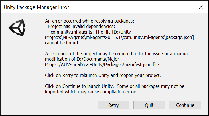 Not able to set-up the project at my end · Issue #1 · husain-zaidi/AUV-FinalYear-Unity · GitHub