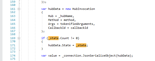 Hubproxy Is Not Threadsafe When Defining A State Just Before Invoking A Method · Issue 4319
