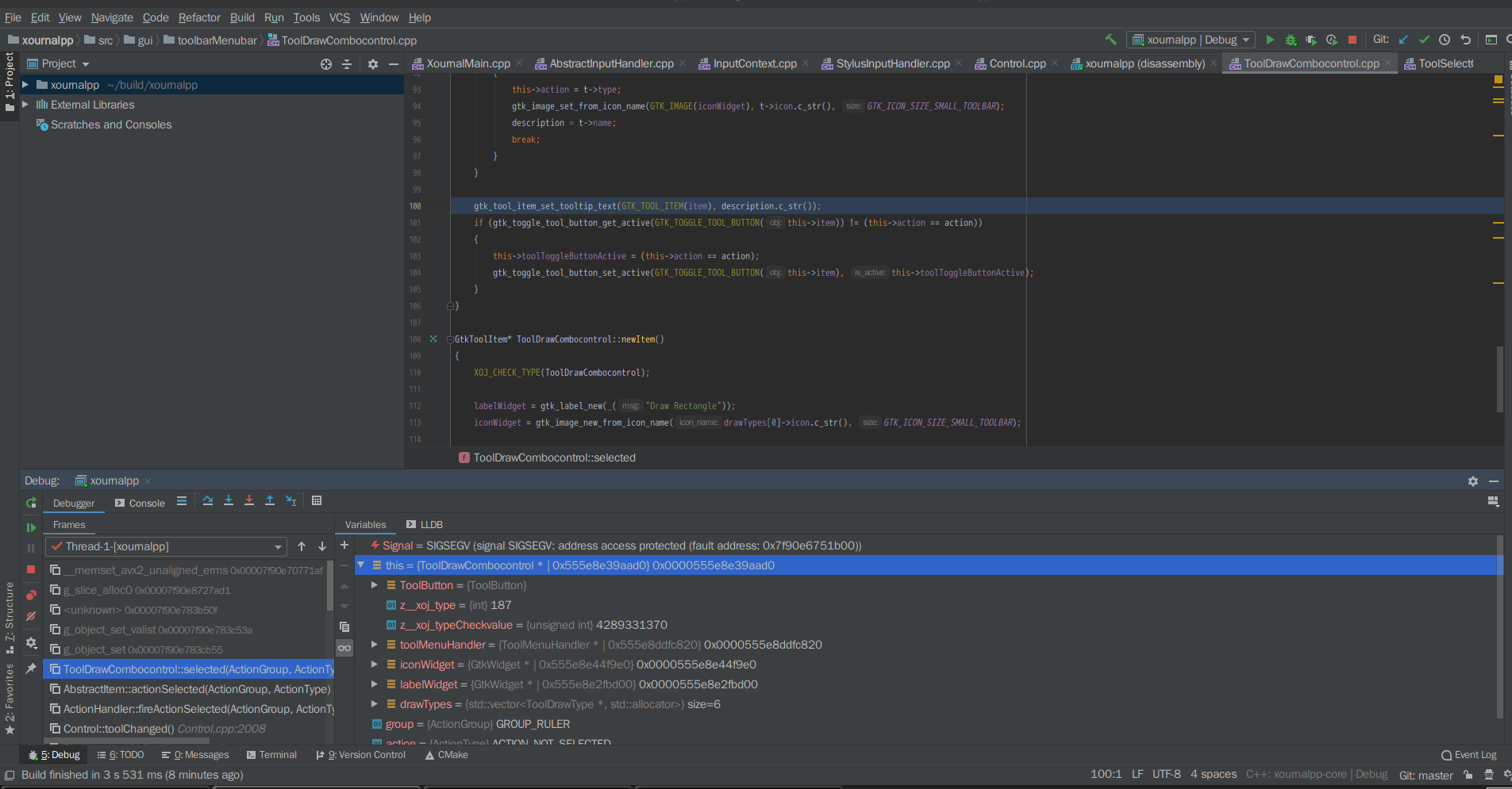 Xournalpp crashing after a few seconds · Issue #1471 · xournalpp/xournalpp · GitHub