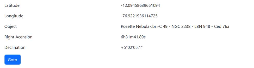 Error when importing objects with negative Declination values. · Issue ...