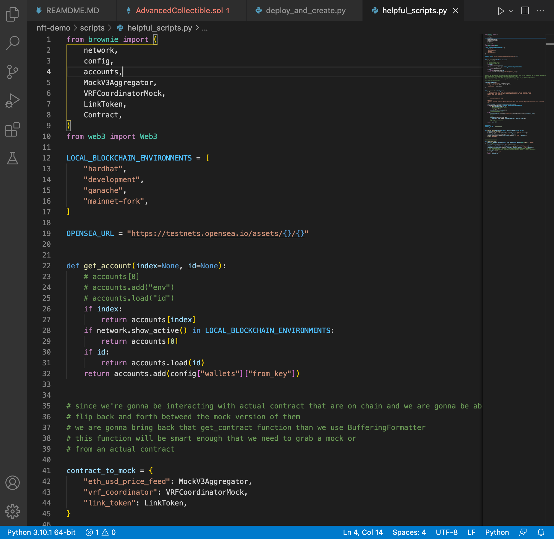 lesson 11 (10.49.20) · Issue #937 · smartcontractkit/full-blockchain-solidity-course-py · GitHub