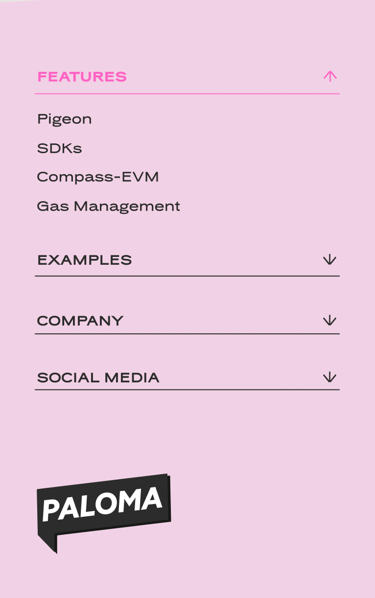 Mobile Landing Page - Paloma New Website · Issue #470 · palomachain/paloma · GitHub