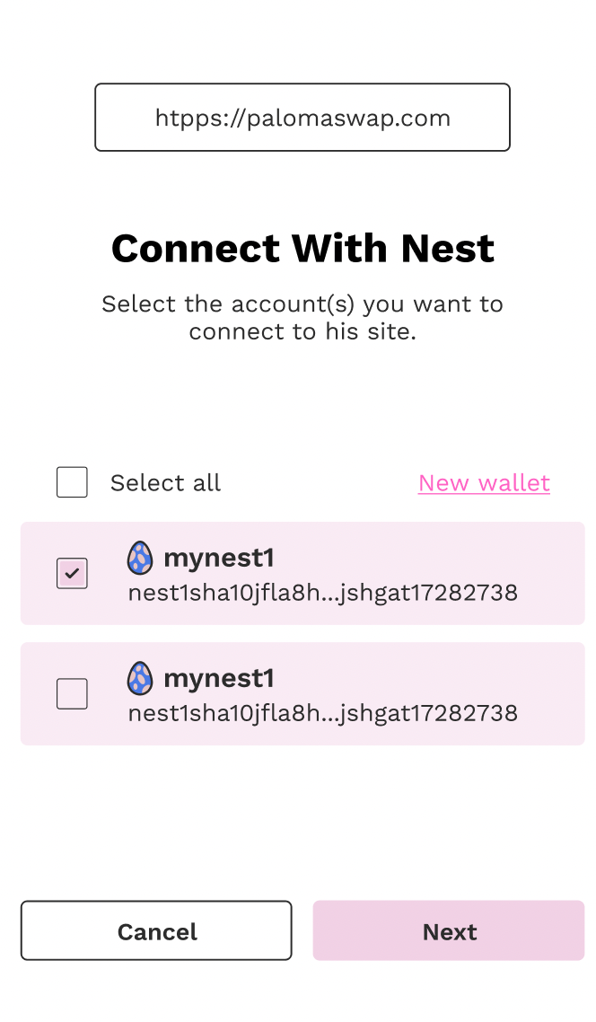 Connect Nest to Paloma Swap · Issue #578 · palomachain/paloma · GitHub