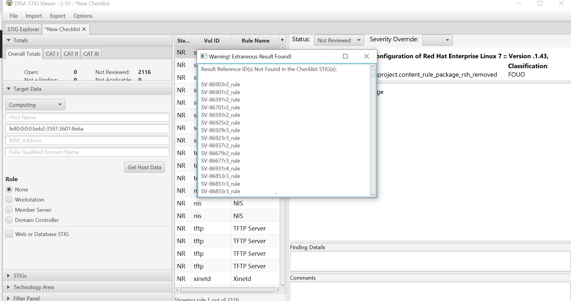 Stig Viewer error with oscap · Issue #1797 · OpenSCAP/openscap · GitHub