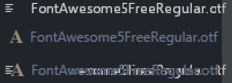 Default navigation menu font is ugly · Issue #1338 · onivim/oni2 · GitHub