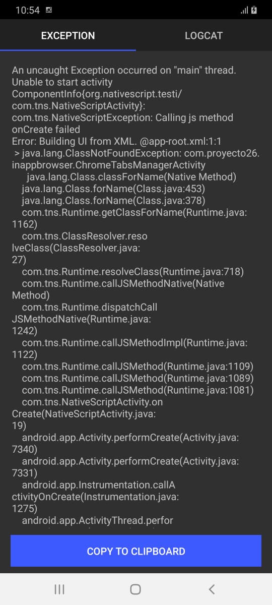 does not work, ERROR · Issue #8 · proyecto26/nativescript-inappbrowser ...