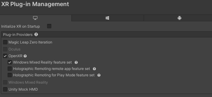 OpenXR project validation inaccurately reads XR initialization and ...