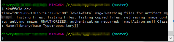 Changes after v0.31.0 release not working on Windows · Issue #2256 · GoogleContainerTools ...