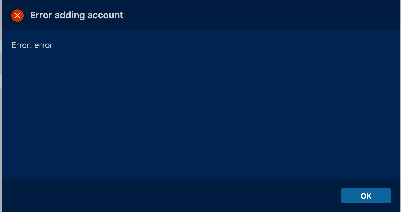 Cannot Add Azure Account · Issue #23452 · microsoft/azuredatastudio · GitHub