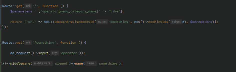 Invalid signature if the url parameters has ']' or '[' symbols. · Issue ...