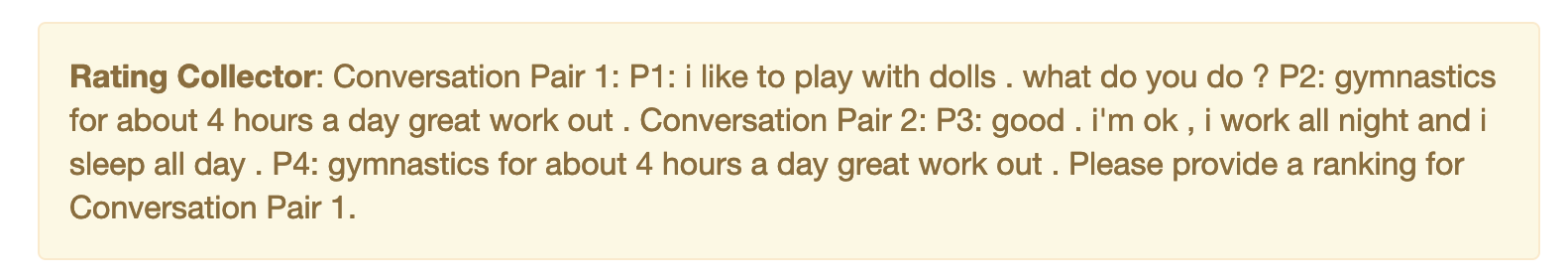 newline not rendering in mturk task · Issue #1435 · facebookresearch/ParlAI · GitHub