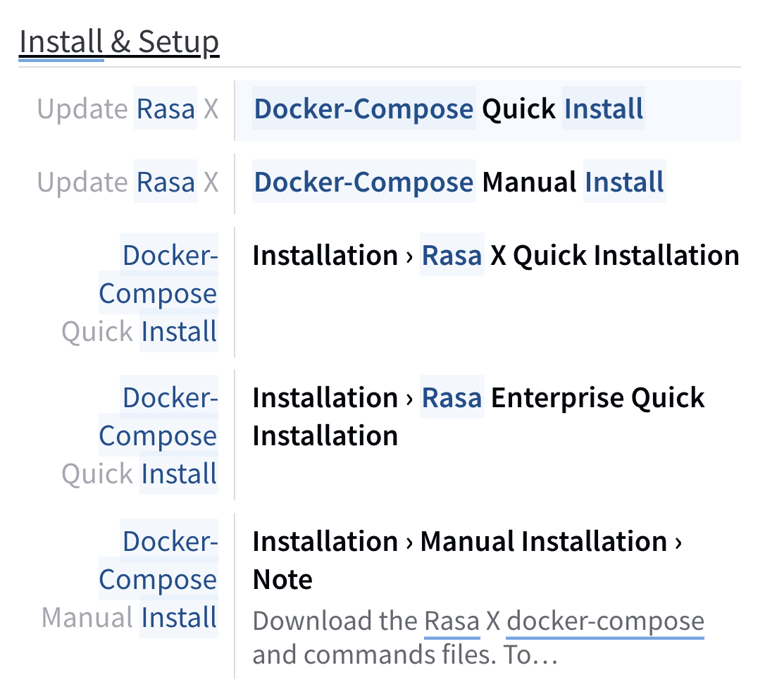 Investigate removing stop words from search queries · Issue #485 · RasaHQ/rasa-demo · GitHub