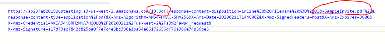 File Name And Content Type For Pre Signed Url · Issue 2215 · Awsaws Sdk Java · Github 