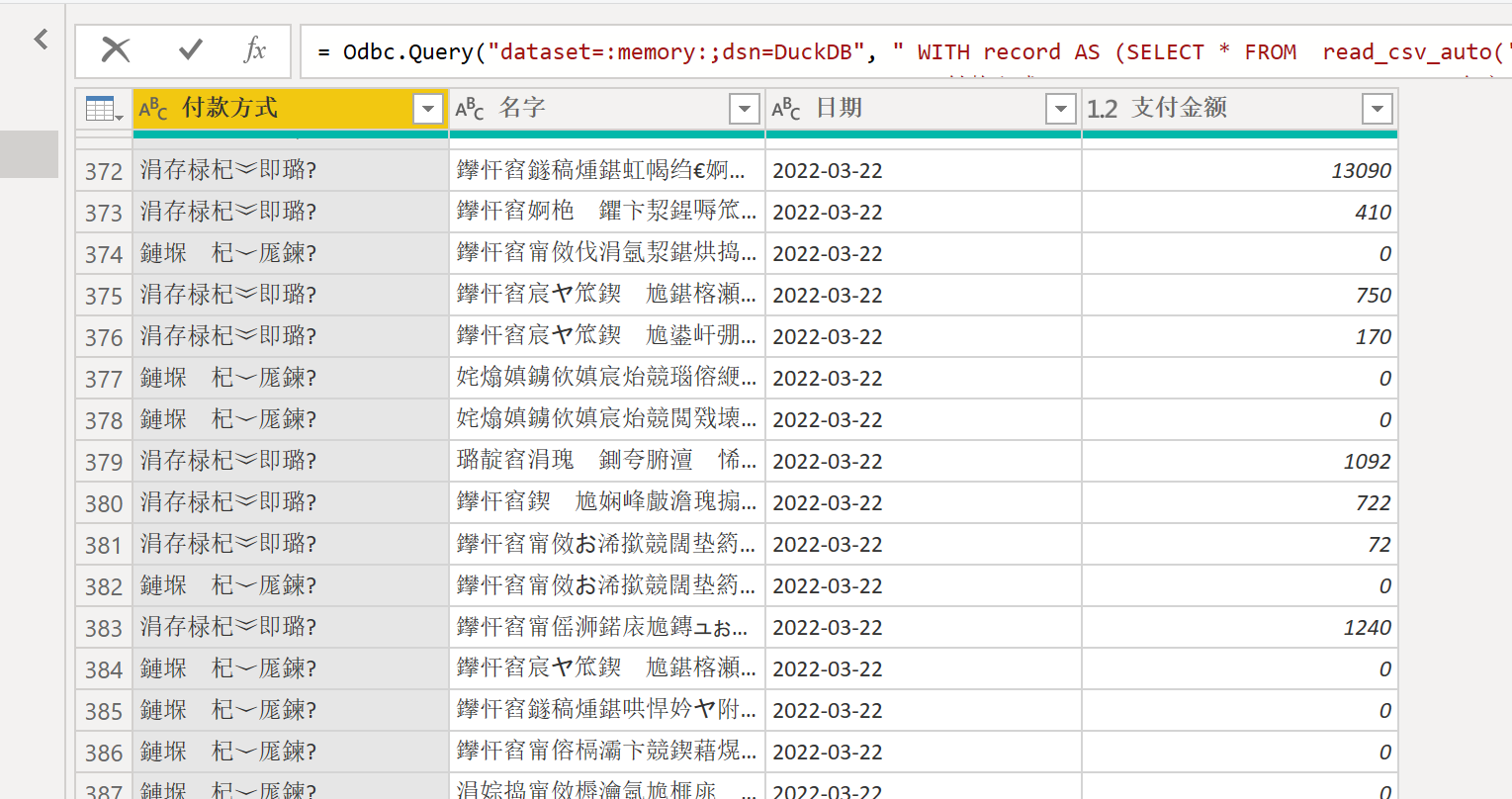 use odbc to connect, the returned Chinese characters are garbled under ... use odbc to connect, the returned Chinese characters are garbled under ...