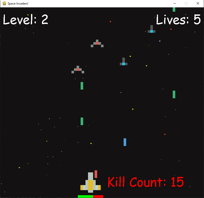 GitHub - MadMazz1/Space-Invaders: Made a 'Space Invaders' Game while learning core functions of ...