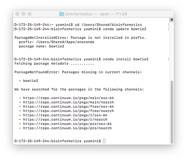 Trouble installing bismark/updating bowtie2 · Issue #234 · RobertsLab/resources · GitHub