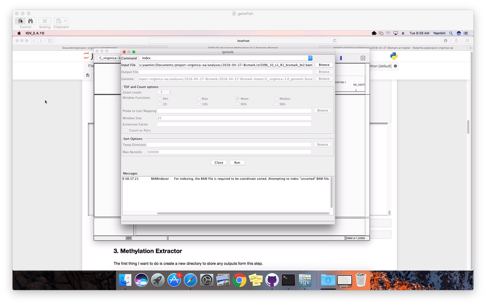 No index files for bismark output · Issue #248 · RobertsLab/resources · GitHub