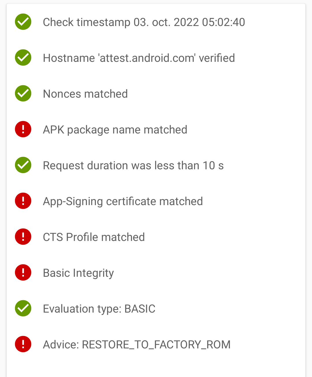 New Google Integrity API update breaks universal safetynet fix · Issue ...