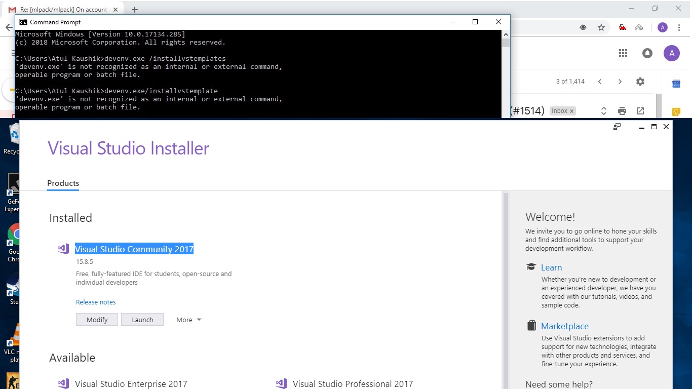 On account of running MLPACK in WINDOWS 10 · Issue #1514 · mlpack/mlpack · GitHub