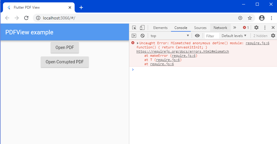 [web] Anonymous define() in CanvasKit's JS · Issue #58428 · flutter/flutter · GitHub