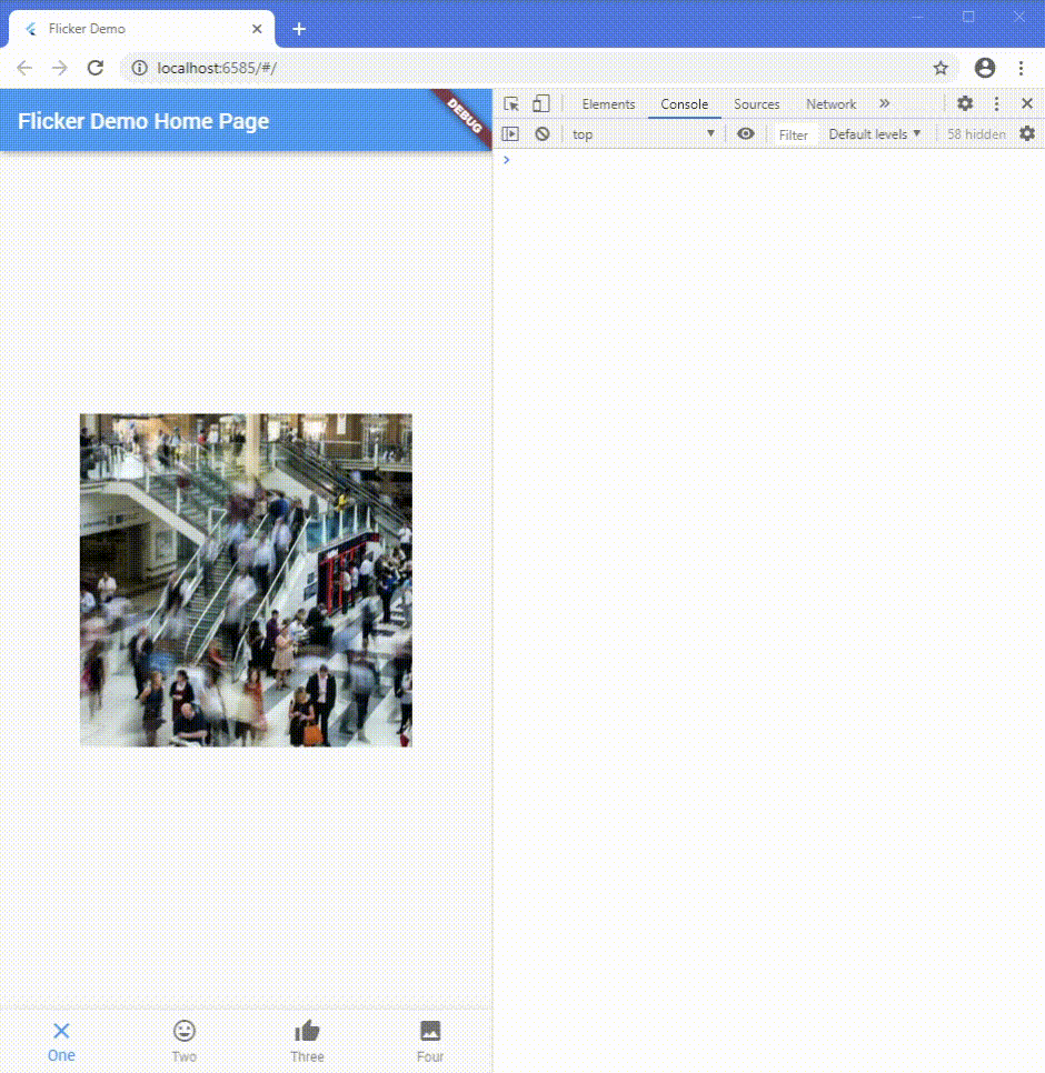 [web] page keeps redrawing if BottomNavigationBar hovered · Issue #58614 · flutter/flutter · GitHub