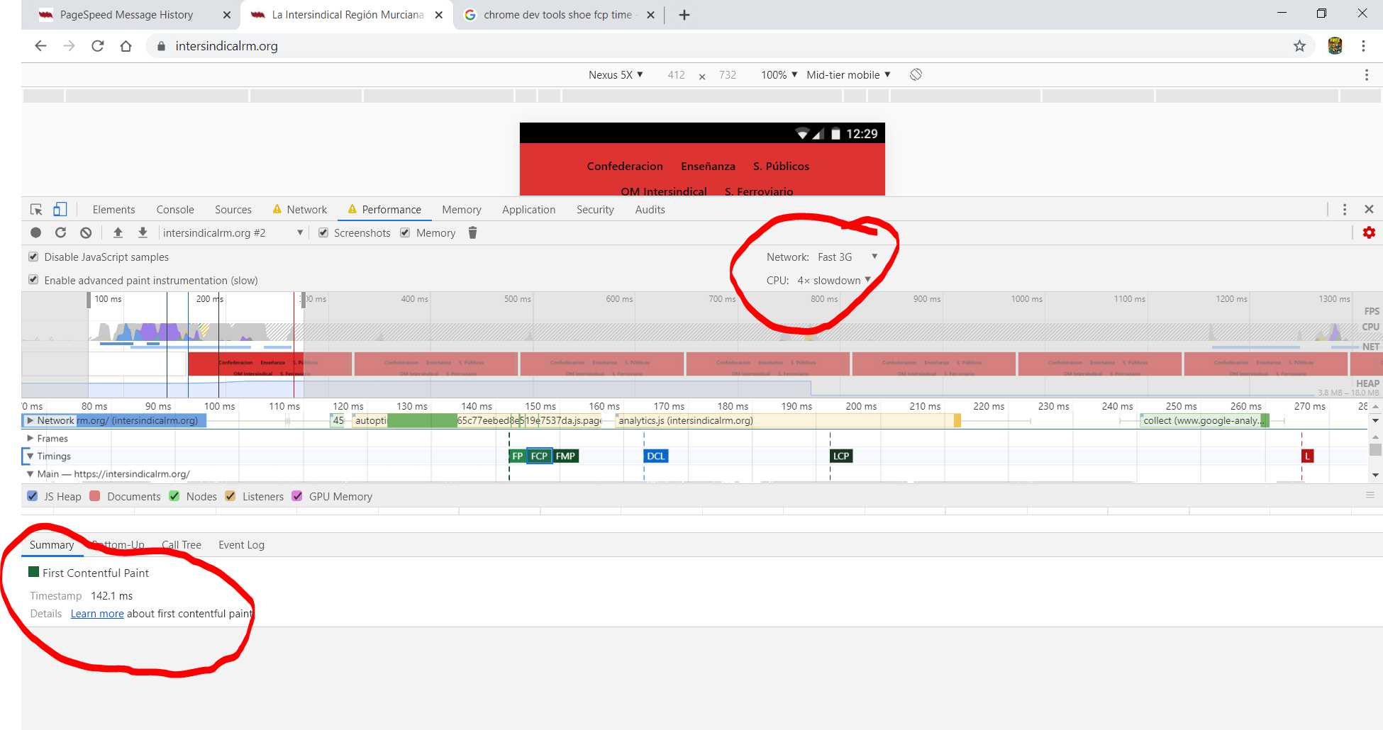 Warn that devtools performance trace will not match metrics · Issue #9971 · GoogleChrome ...