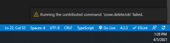 Can't use Del key when renaming file in VS Code · Issue #1260 · zowe/zowe-explorer-vscode · GitHub