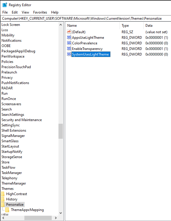 Application bar don't change theme · Issue #337 · t1m0thyj/WinDynamicDesktop · GitHub