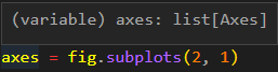 Matplotlib subplots not returning correct types · Issue #4351 · microsoft/pylance-release · GitHub