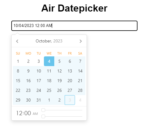 When range is active, selecting time values in the same day is not working properly · Issue #568 ...