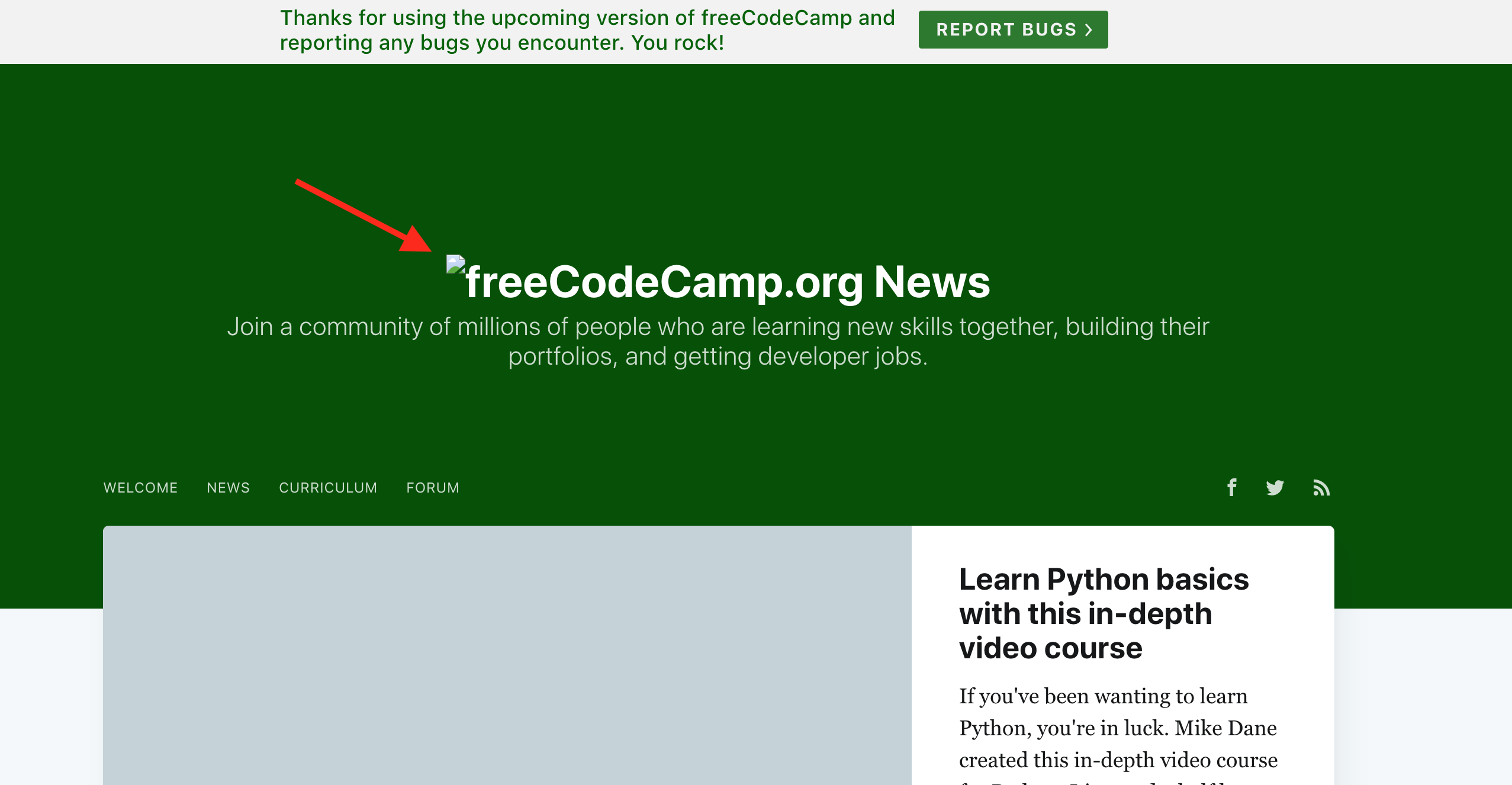 Missing image on freecodecamp.rocks/news/ · Issue #35377 · freeCodeCamp/freeCodeCamp · GitHub