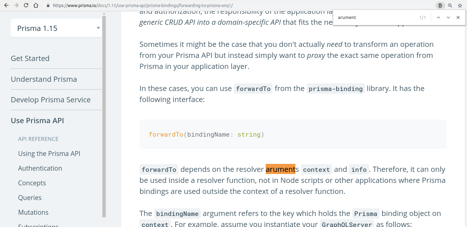 Replace "aruments" with the correct "arguments" word · Issue #50 · prisma/prisma-content ...