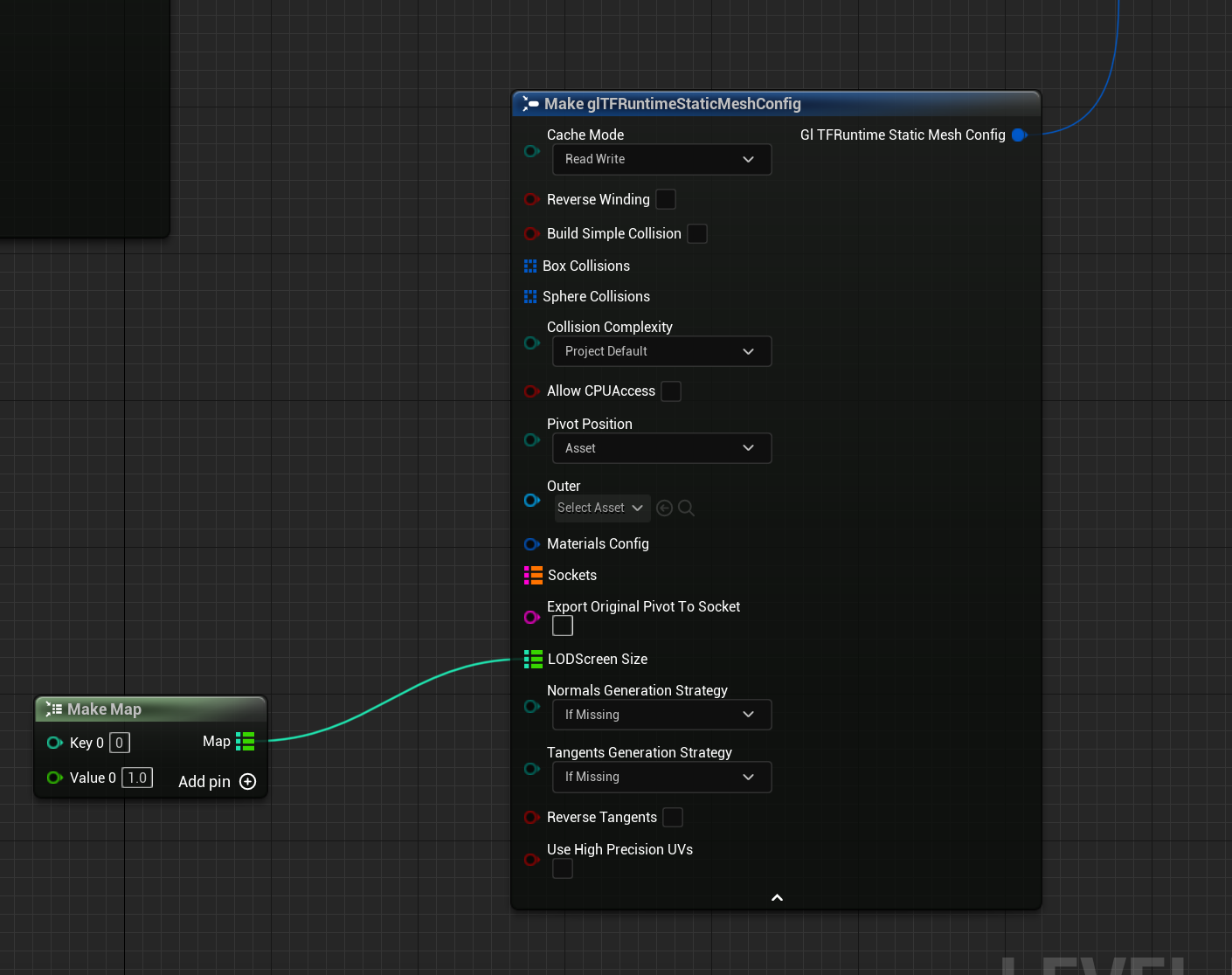 Imported gltf static geometry not seen in Movie Render Queue (in the packaged game) · Issue #36 ...