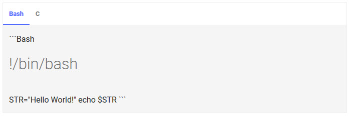 Provide example for tabbed code blocks · Issue #846 · facelessuser/pymdown-extensions · GitHub