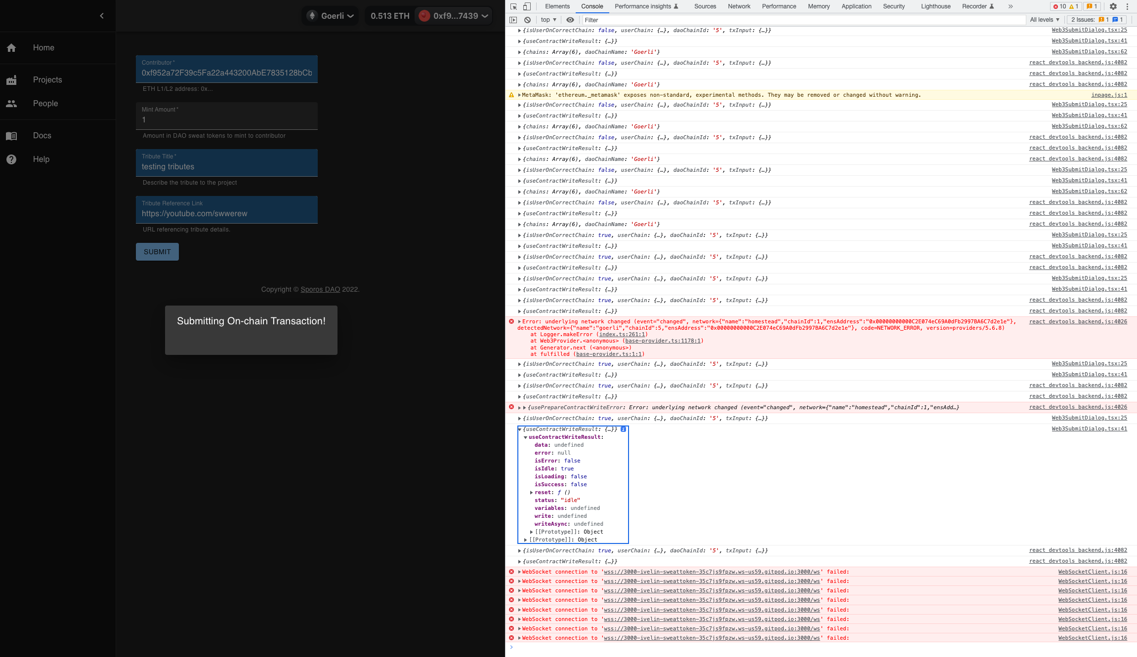 Bug Switching Chains Breaks Usepreparecontractwrite · Issue 827 · Wevm Wagmi · Github