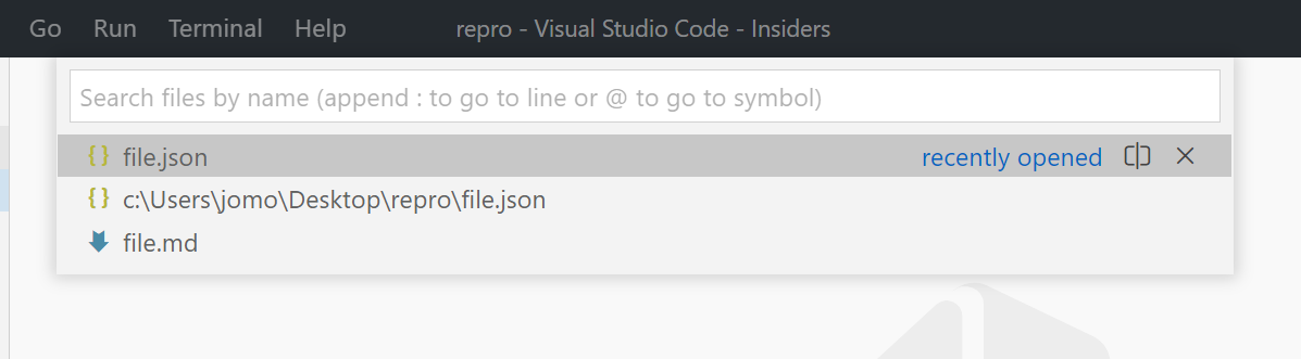 Strange file input created when opening link from Markdown preview ...