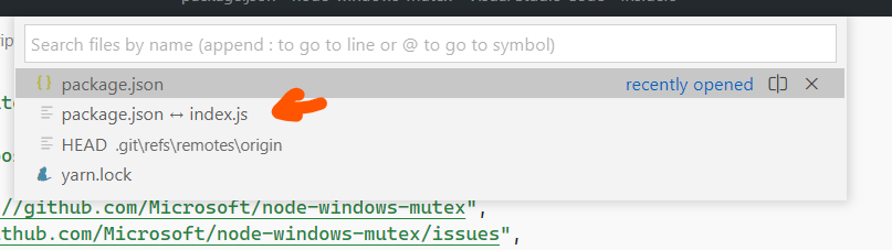 Support editor overrides in quick open editor history · Issue #117579 ...