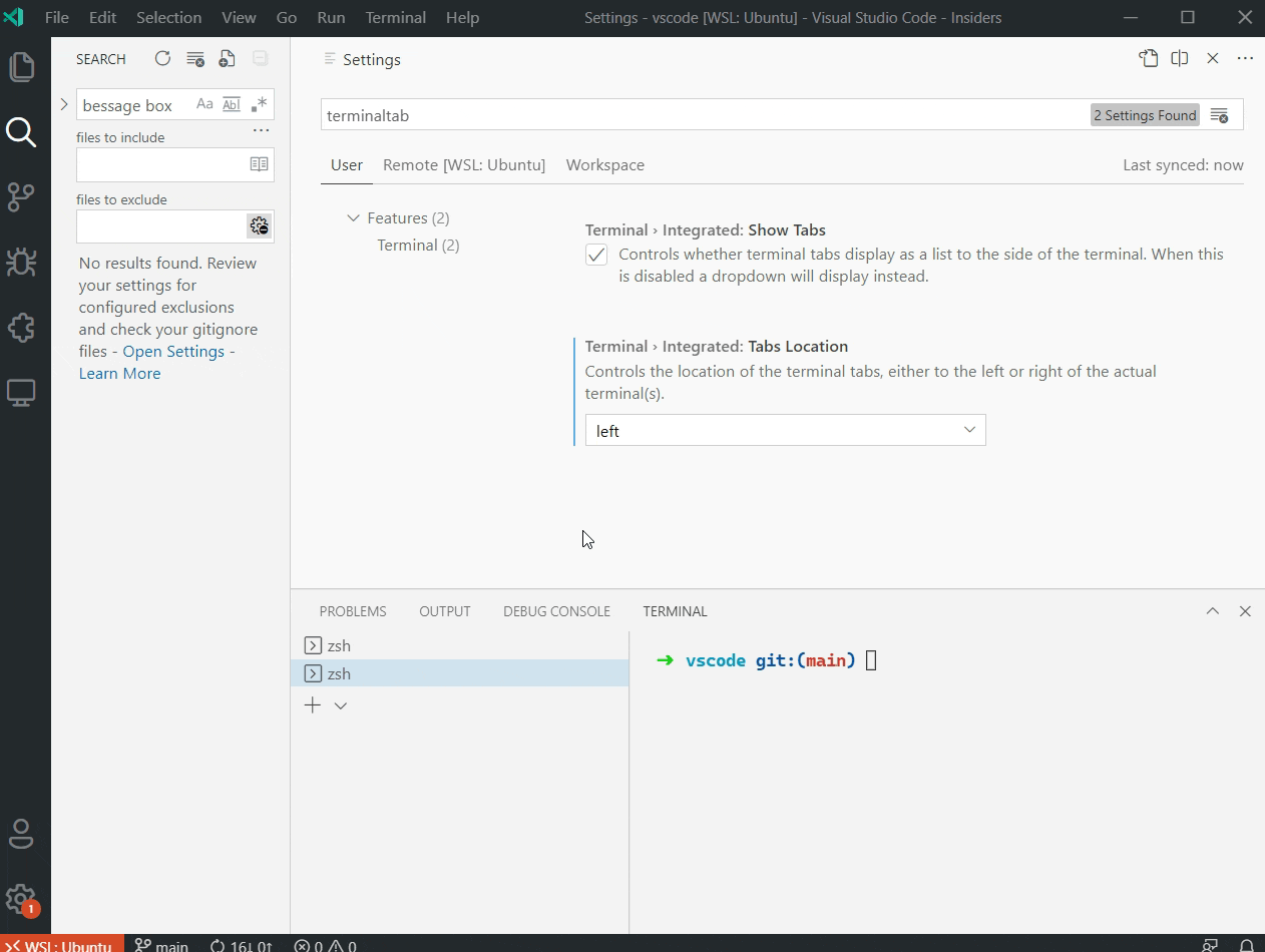 Terminal Tabs Is Responsive On Mouseup Only · Issue 121962 · Microsoft