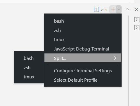 Improve terminal dropdown menu · Issue #123128 · microsoft/vscode · GitHub