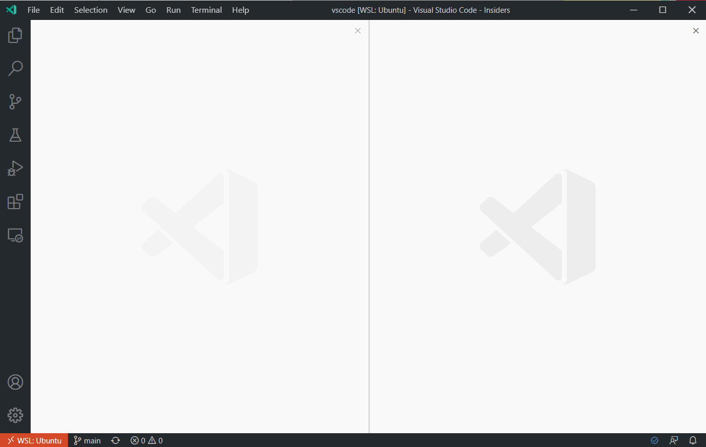 Add a border between sides of the binary diff editor · Issue #128051 · microsoft/vscode · GitHub