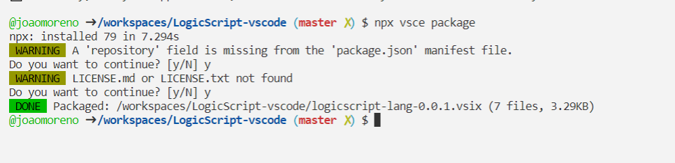 rules[i] is not a function · Issue #642 · microsoft/vscode-vsce · GitHub