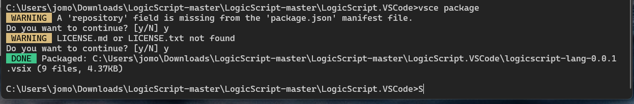 rules[i] is not a function · Issue #642 · microsoft/vscode-vsce · GitHub