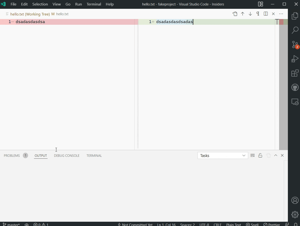 Diff Editor Fails To Layout Sash When Resized Vertically · Issue 141871 · Microsoftvscode