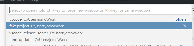 Profiles picker should show all profiles · Issue #153434 · microsoft ...