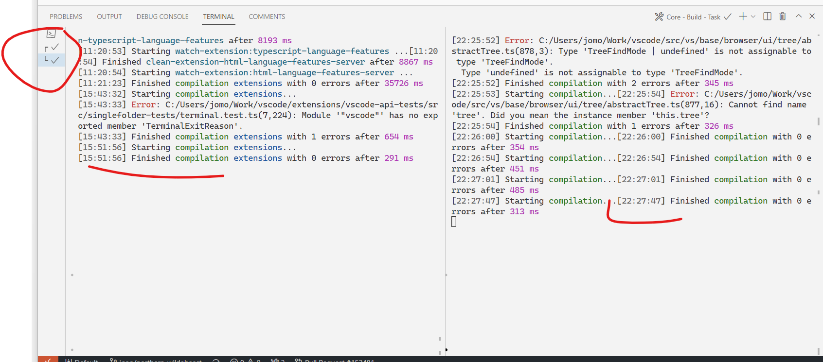 Default build task gets wrongly launched again, after reconnecting · Issue #155163 · microsoft ...