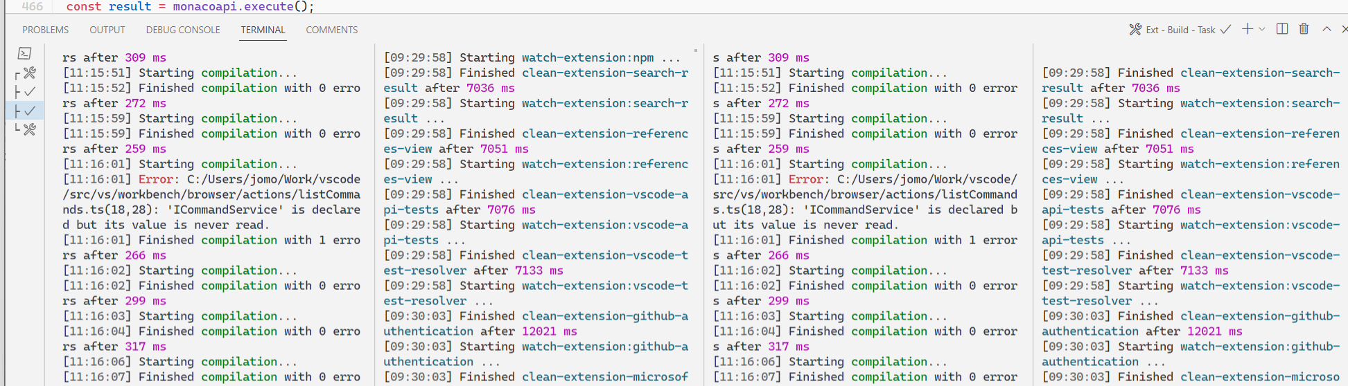 Default build task gets wrongly launched again, after reconnecting · Issue #155163 · microsoft ...
