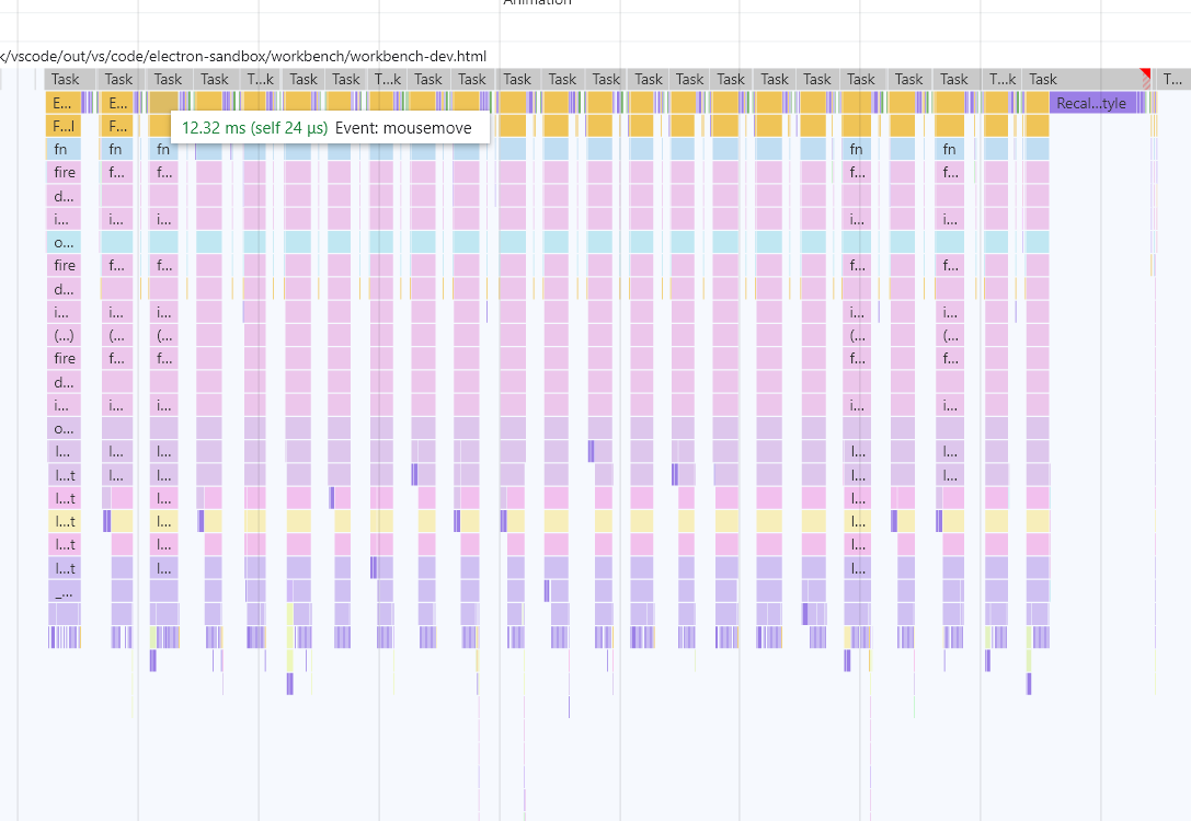 Resizing editor panes is really slow once settings editor is opened ...