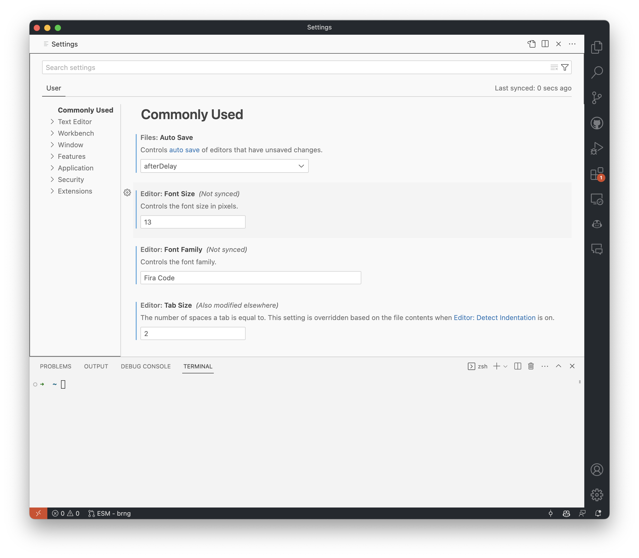 Settings Editor Focus Border Is Cut Off · Issue 183503 · Microsoft
