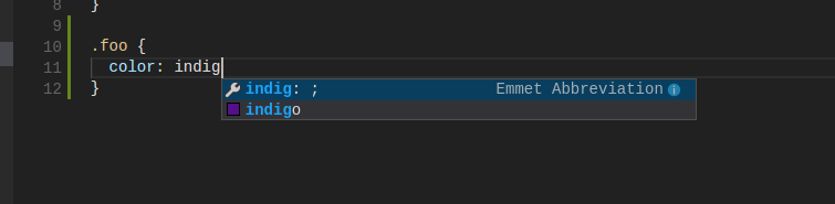 Emmet: Skip the default expansion to CSS property when abbreviation is not found · Issue #29943 ...