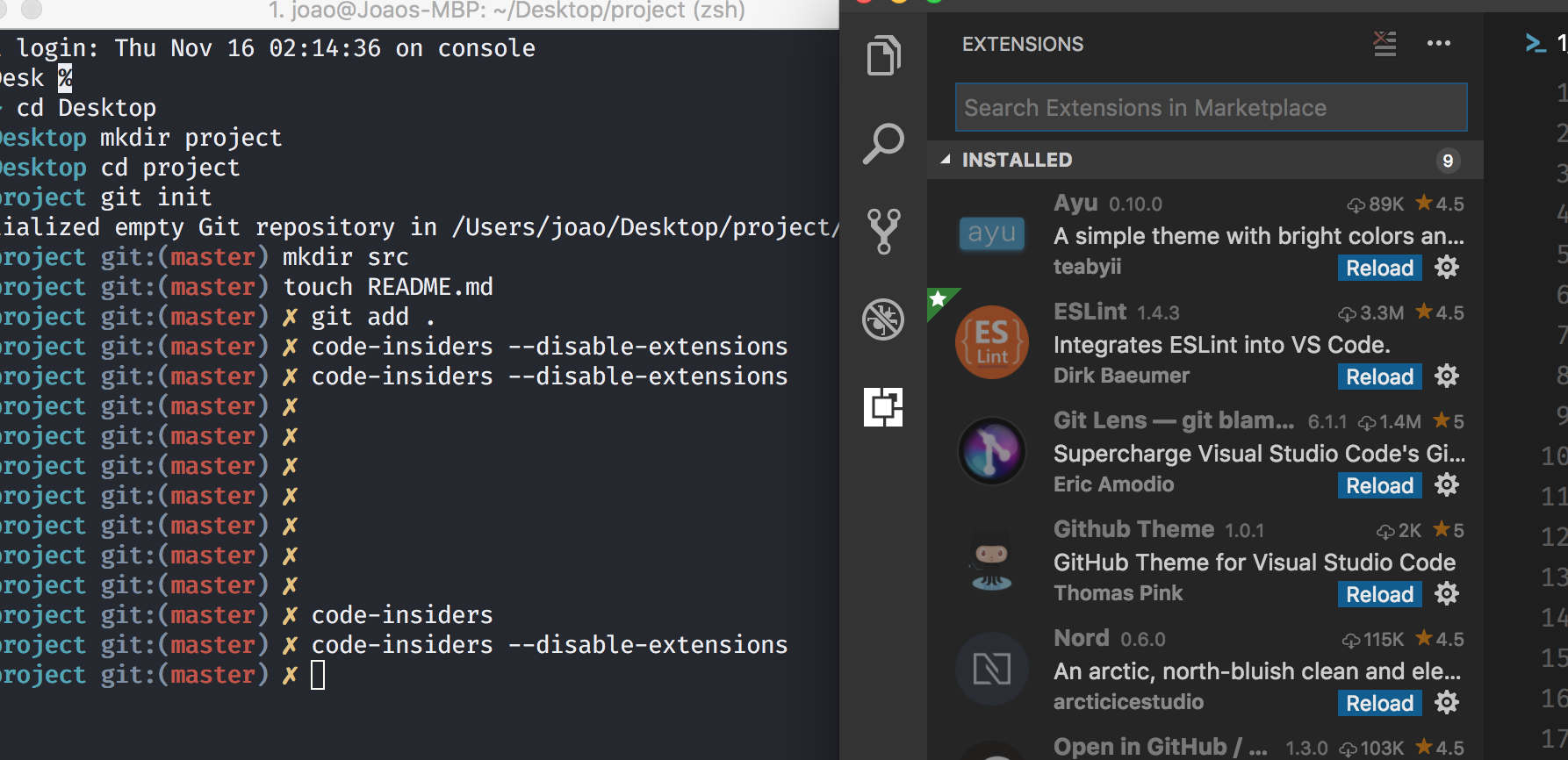 Extension Reload State Is Wrong When Using Disable Extensions · Issue 38597 · Microsoft